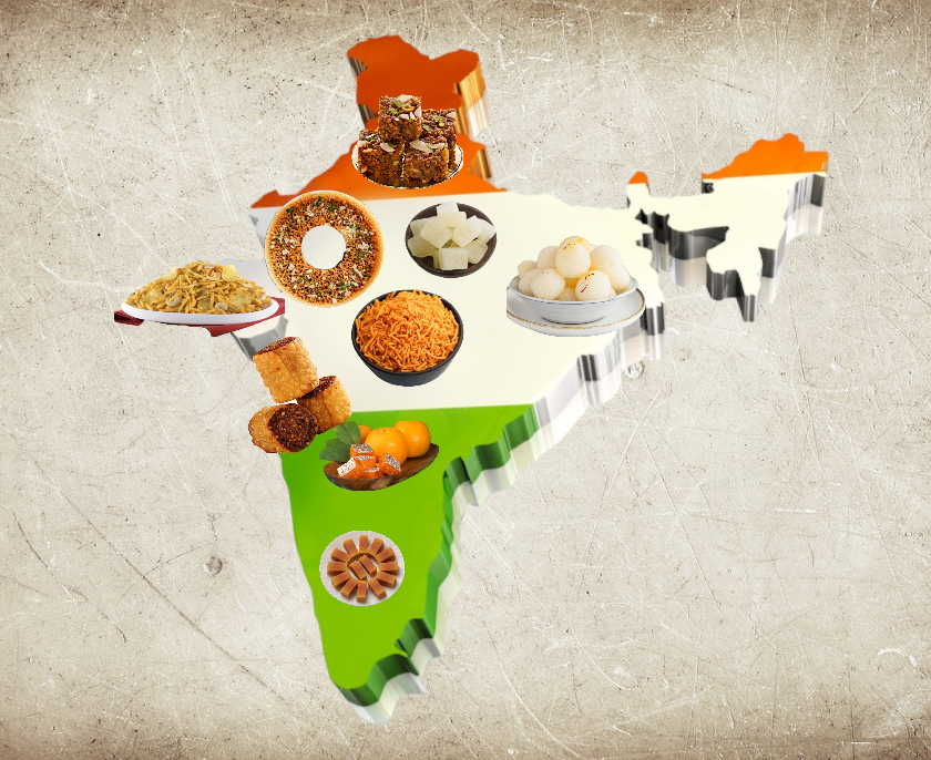 Ghewar, Fini, Laddus, Mithai, Sweet Hampers, Desi Sweets & Snacks