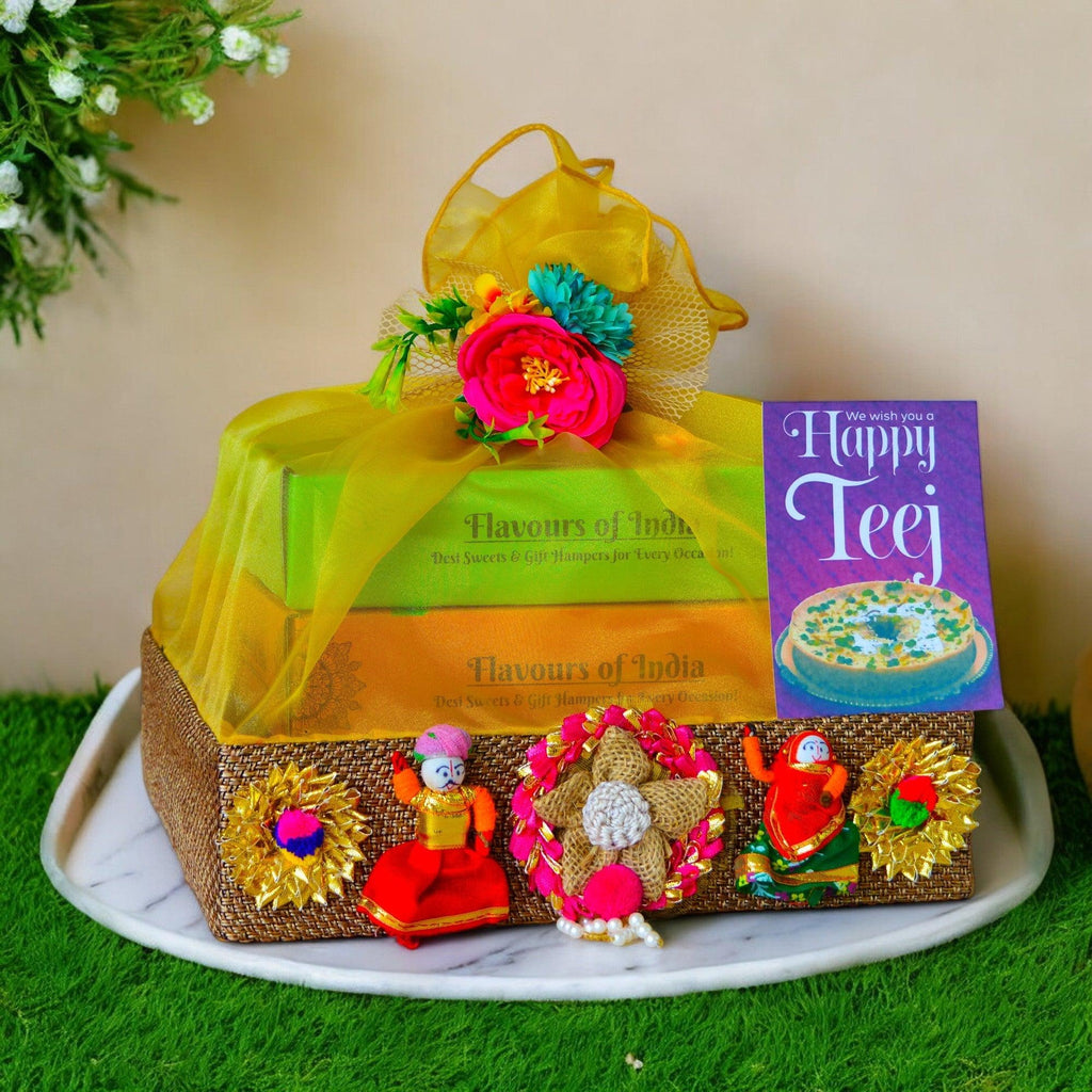 Majestic Teej Hamper - SweeDesi