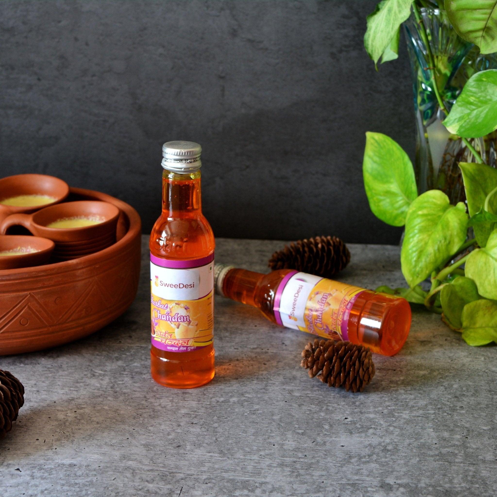 Shop Kesar Elaichi Sharbat Online at Best Price - SweeDesi