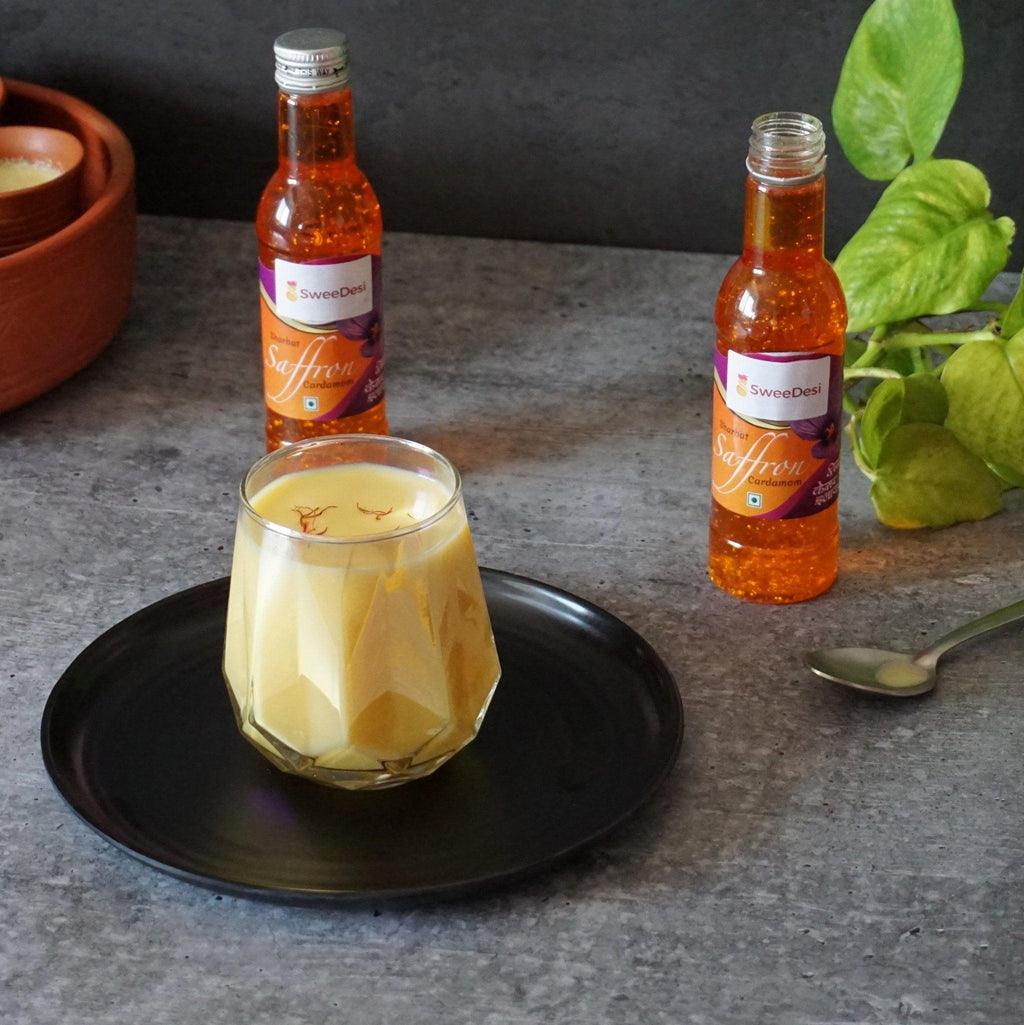 Shop Kesar Elaichi Sharbat Online at Best Price - SweeDesi