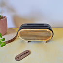 Vintage Pine Wood Sound Amplifier and Phone Holder